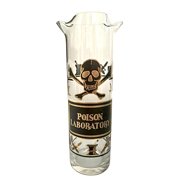 Georges Briard Poison Laboratory Double-Sided Tall Cocktail Pitcher ...