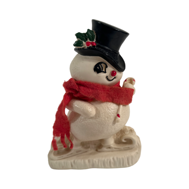 Vintage 1977 Christmas Club Frosty the Snowman Bank | Retro Solstice