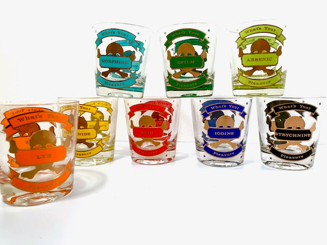 Starlyte Glass What is Your Pleasure Old Fashion Glasses (Set of 8 ...